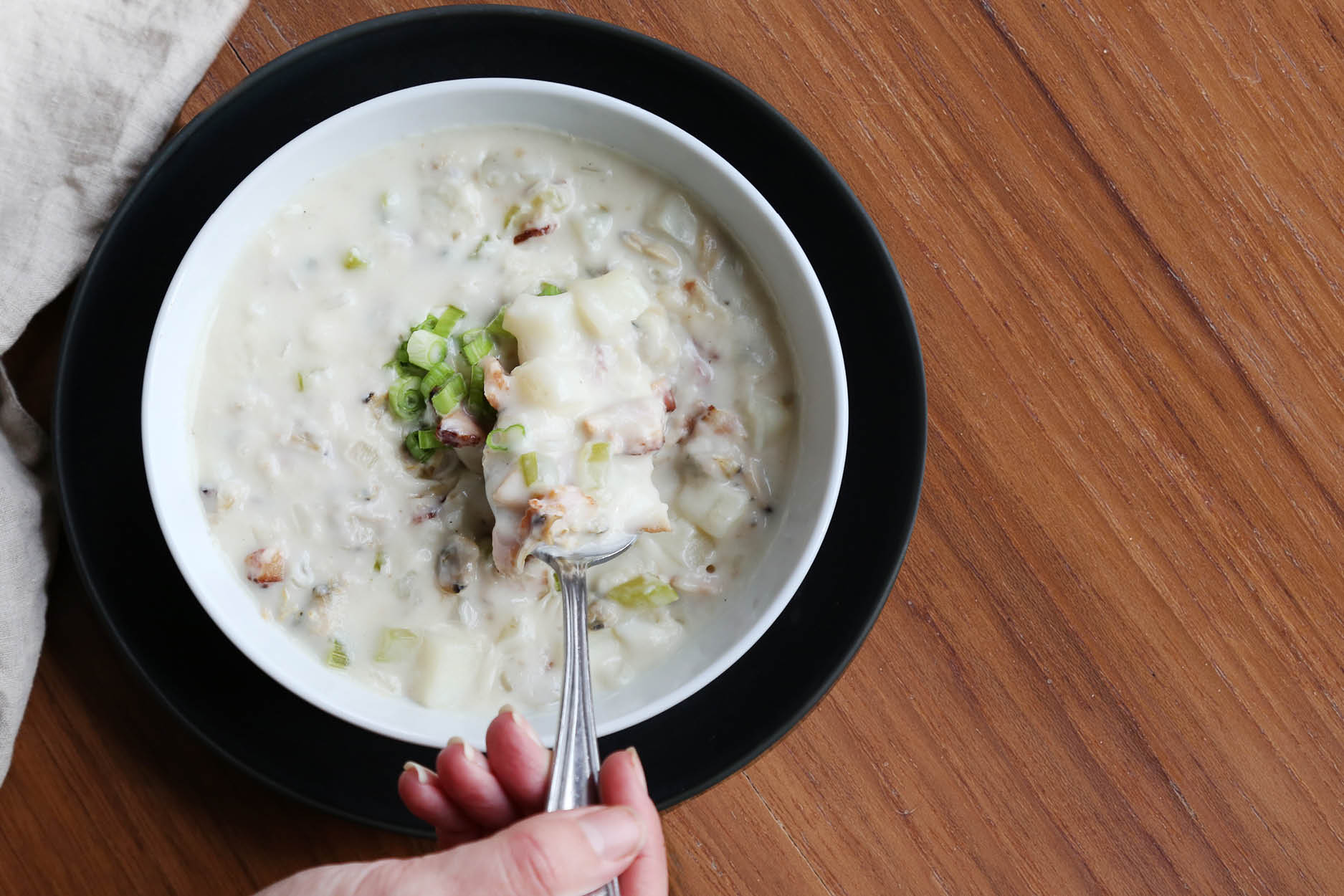 Cove Bar & Restaurant's Clam Chowder Recipe